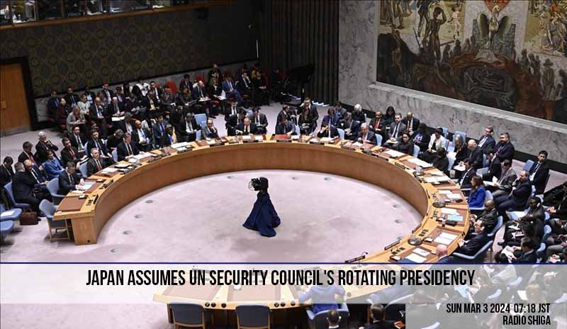Japão assume presidência rotativa do Conselho de Segurança da ONU ...