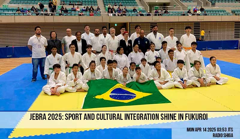 JEBRA 2025: Vôlei e judô brilham em Fukuroi com escolas - Radio Shiga
