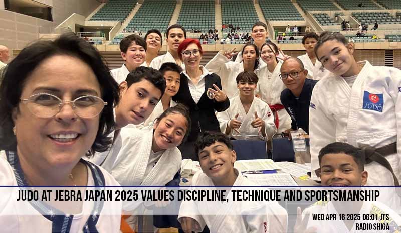 Judô no JEBRA Japão 2025 promove respeito e superação - Radio Shiga